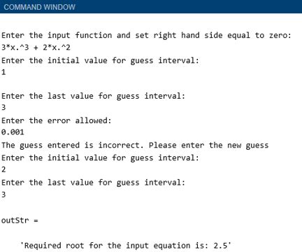 Bisection Method Matlab Guide To Bisection Method Matlab Examples