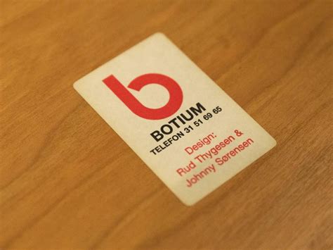 Rud Thygesen And Johnny Sørensen Botium Table For Sale At 1stdibs