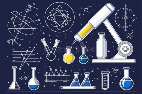 The Stem Education Concept Is Illustrated In An Outline Style With A