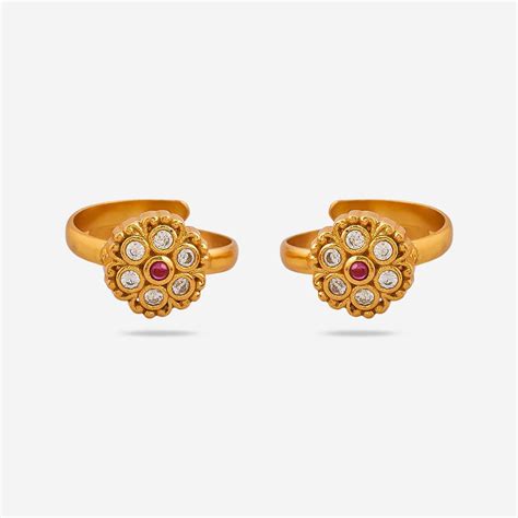 Silver Temple Toe Ring 165683