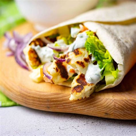 Halloumi Wrap Desi Food Point