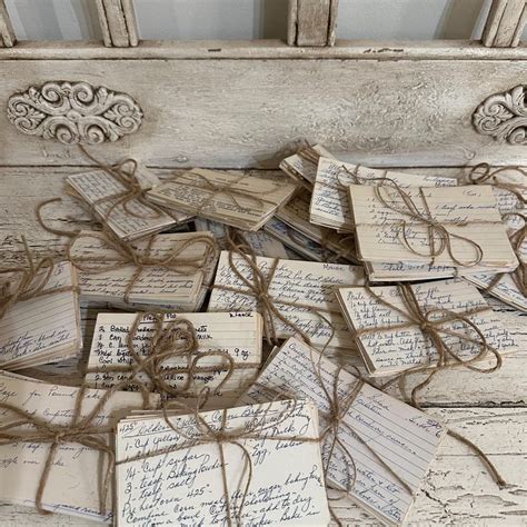 Vintage Recipe Box Etsy