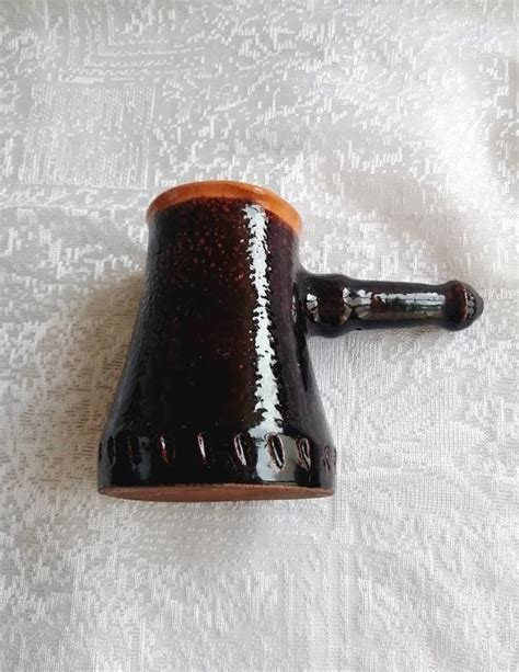 Турка для кави на 450 мл кераміка майолика вінтажна — ціна 300 грн у каталозі Турки Купити