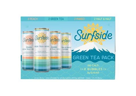 Surfside Green Tea Vodka Variety 8 Pack Stateside Vodka Bevstack