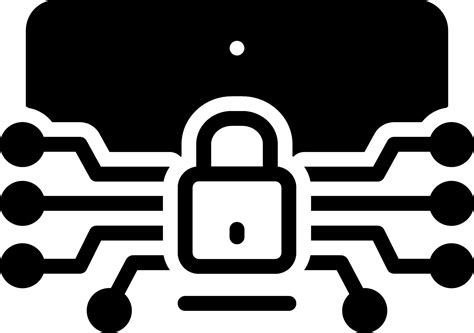 Solid Black Icon For Cyber Security 44271025 Vector Art At Vecteezy