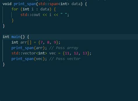 cpp modern cpp span cpp20 mohamed salem 27 comments