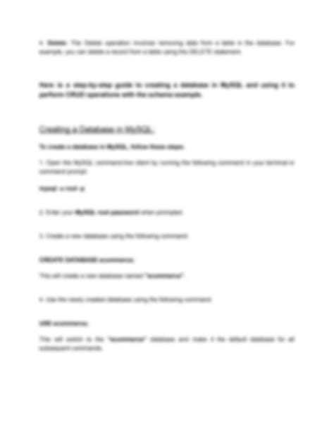 solution a step by step guide to a high performance relational