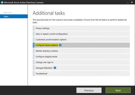 Configure Hybrid Azure Ad Join For Managed Domains
