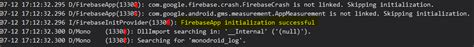 issue adding xamarin android app in firebase console project stack