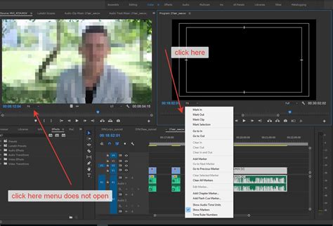 Solved Re Context Menu In Source Monitor Does Not Work Adobe Support Community 9358697