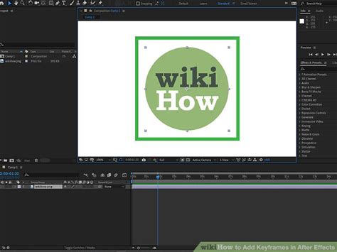 How To Add Keyframes In After Effects 10 Steps With Pictures