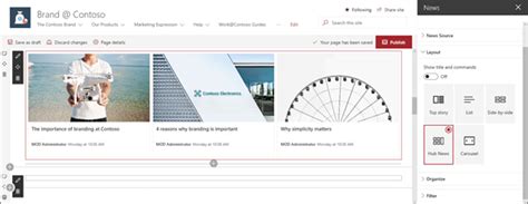 指导演示 创建 Sharepoint 通信网站 Sharepoint In Microsoft 365 Microsoft Learn