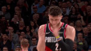 Excited Portland Trail Blazers  By Nba Find And Share On Giphy
