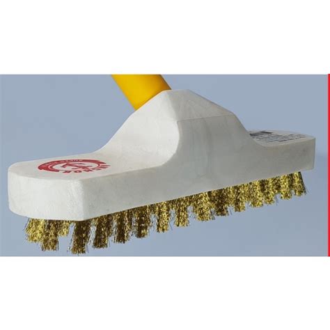 With Metal Handle Brass Broom Brass Brush Penyapu Tembaga Penyapu Besi