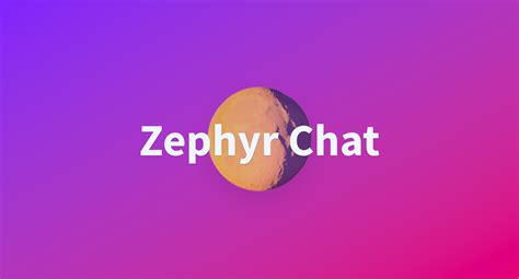 Zephyr Chat A Hugging Face Space By Jacobwilsonx