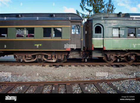 These Passenger Train Coaches Date From 1910 To 1925 And Were Used On