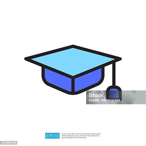 졸업 모자 아이콘은 교육과 과학을 상징하며 학습 환경에서 학업 성취와 경력 성장을 상징합니다 강사에 대한 스톡 벡터 아트 및 기타 이미지 Istock