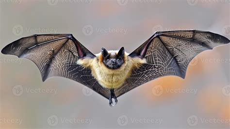 Ai Generated Rare Bat Species Among Diverse Flies In Natural Habitat