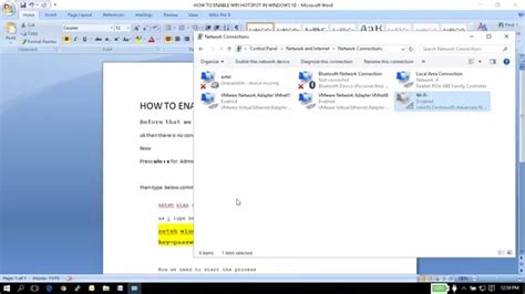 HOW TO ENABLE WIFI HOTSPOT IN WINDOWS 10 YouTube