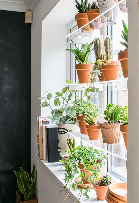 DIY Floating Window Plant Shelf Tutorial Grillo Designs