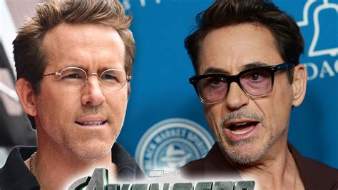 Ryan Reynolds Robert Downey Jr Doomsday Feud Is Bs Theyve Never Met In Person