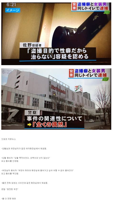 일본 화장실 도촬사건
