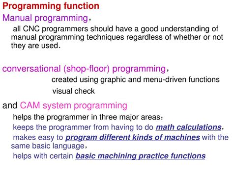 ppt unit 4 computer numerical control system the basics of the core