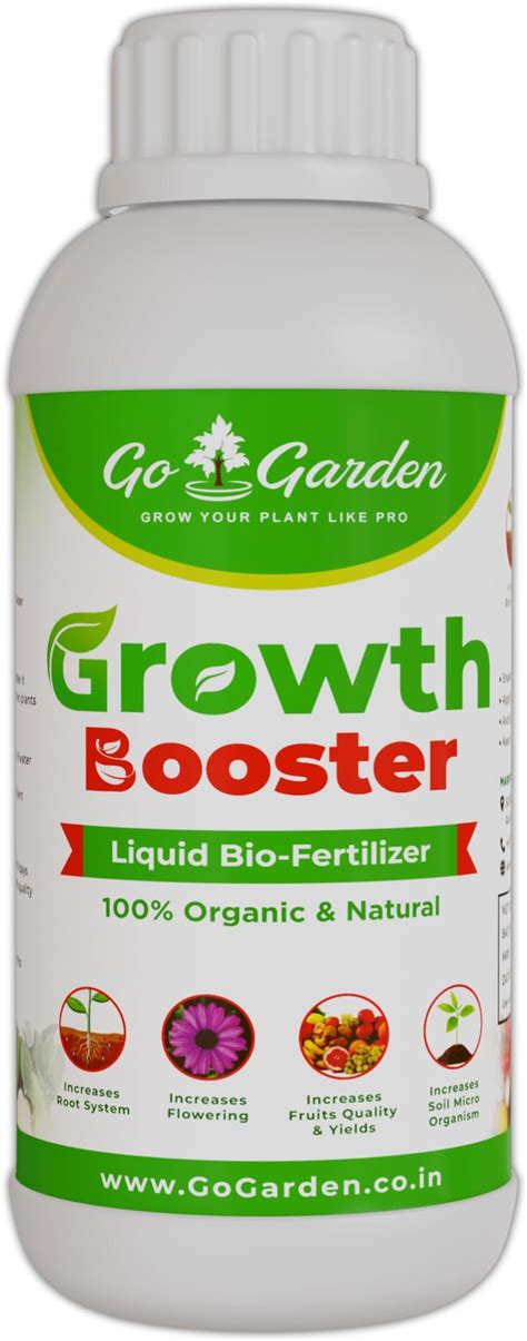 Plant Boost Liquid Biofertilizer For All Crops Organic Garden And Outdoors