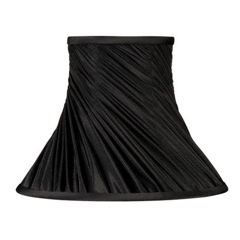 Laura Ashley Sfw007 Classic 7 Inch Bell Clip Shade Black Black