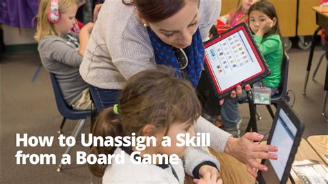How To Unassign A Skill From A Board Game Youtube