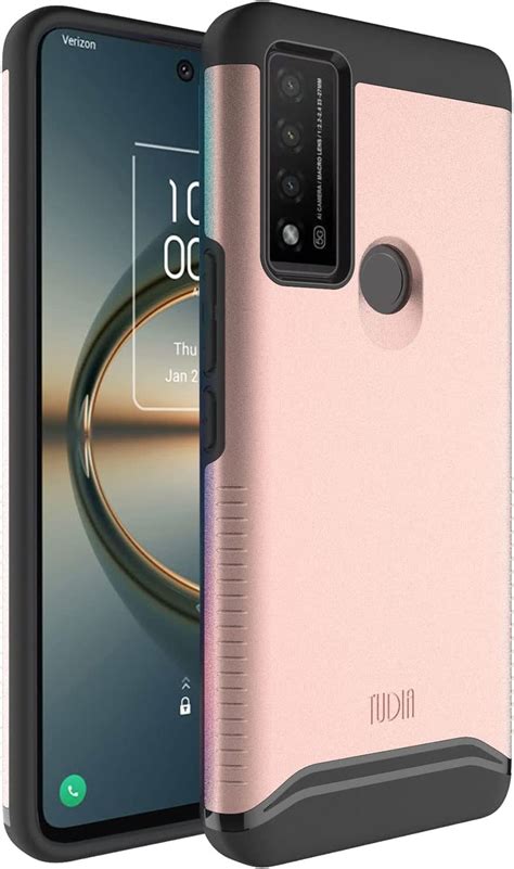 Tudia For Tcl V G Phone Case Merge Dual Layer Slim Tough Non Slip Heavy Duty Case Cover