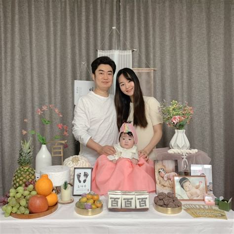 육아일기 D98 3개월아기셀프100일상100일상대여전통백일상백일상차림아기사랑파티단아연단부산백일떡손으로빚은