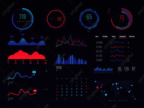Hud Interface Vector Design Images Intelligent Technology Hud Vector Interface With Black Ui