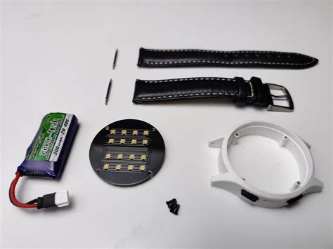 The Ultimate Binary Watch 12 Steps With Pictures Instructables