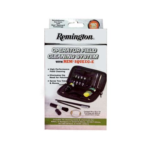 Remington Squeeg E Operator Field Cleaning System Renegade Arms Llc