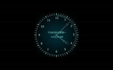 html5时钟特效代码 html5时钟效果代码 html5时钟网页代码 17素材网