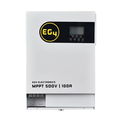 Eg4 Solar Charge Controller Mppt 500vdc 100a Mppt100 48hv