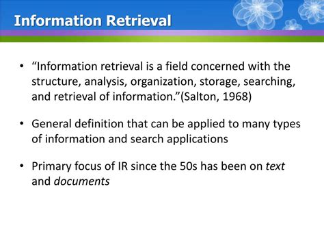 PPT Information Retrieval In Practice PowerPoint Presentation Free Download ID 1578980