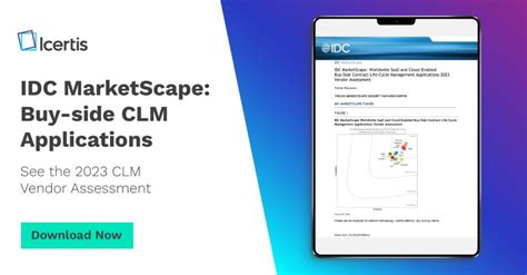 Icertis On Linkedin Idc Marketscape Buy Side Contract Life Cycle Management 2023 Vendor…