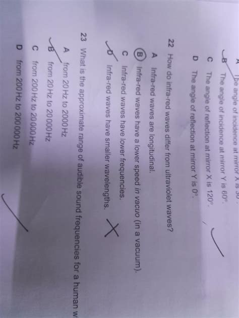Answer Sheet R Igcse