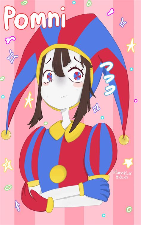 [old] Pomni Tadc Fanart By Taryuki56 On Deviantart
