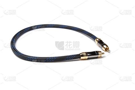 Spdif数字音频同轴电缆白色隔离