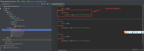 spring boot profile文件（六） dspring profiles active csdn博客