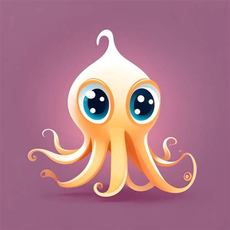 Premium Ai Image Squid Illustration Ai Generative