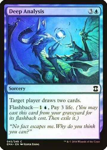 Magic Deep Analysis Eternal Masters Foil Mercadolibre