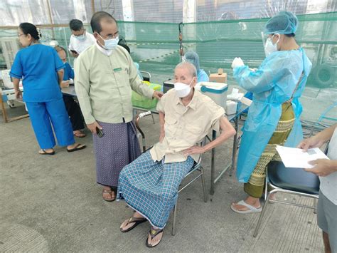 ကျောက်တံတားမြို့နယ်တွင် ဦးစားပေးဦးတည်အုပ်စုအလိုက် ကိုဗစ် ၁၉ ရောဂါ ကာကွယ်ဆေးများ ပထမအကြိမ် ဆက်လက