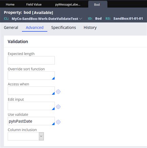How To Customize The Error Message Of Validation Support Center