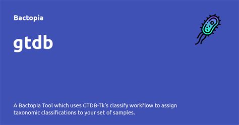 Gtdb Bactopia