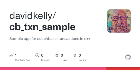 Github Davidkellycbtxnsample Sample App For Couchbase Transactions In C