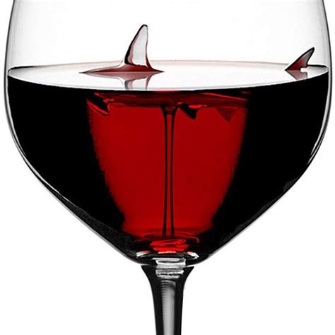 Red Wine Glasses With Shark Inside Goblet Glass Le Vicedeal